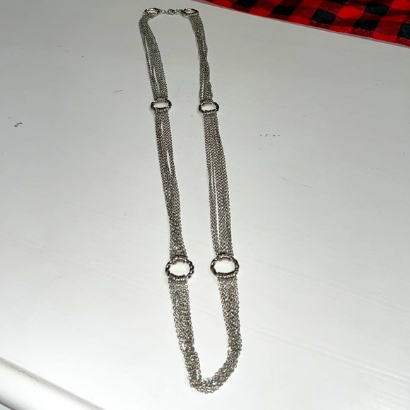 Jewelry | Beautiful Long Silver Chain Necklace | Poshmark